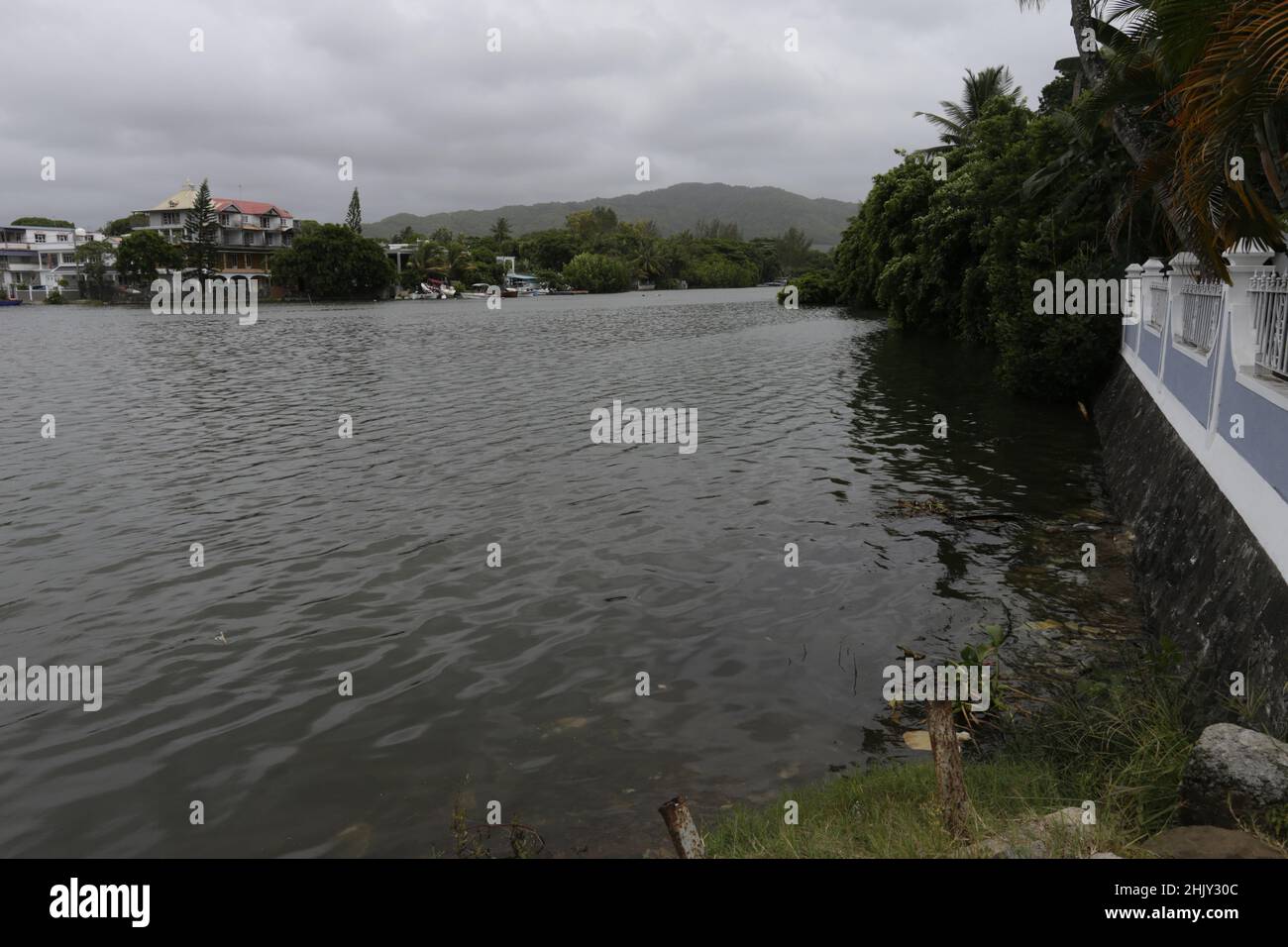 The Mahebourg Cavendish Bridge began construction in 1908 to be ...