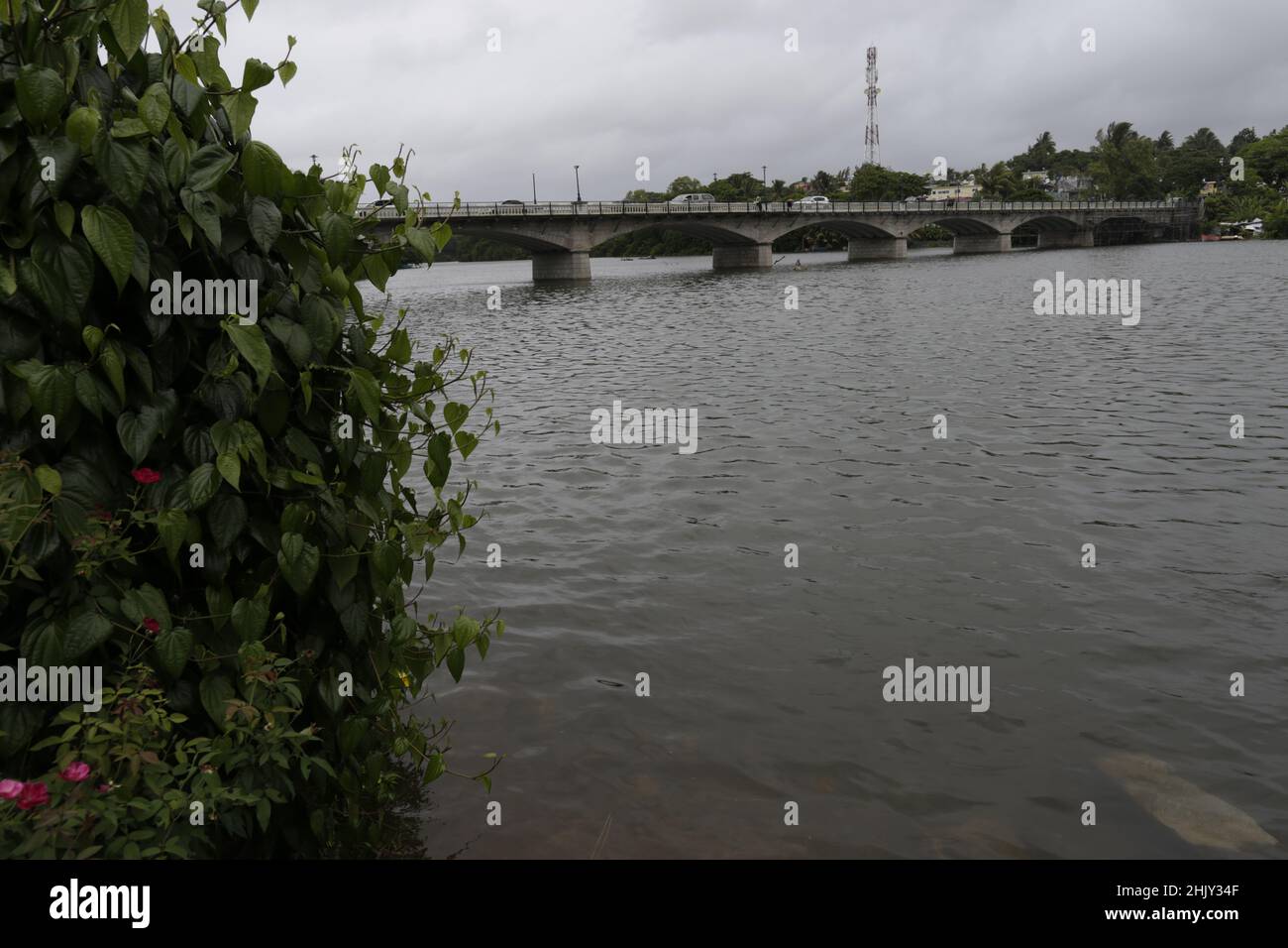The Mahebourg Cavendish Bridge began construction in 1908 to be ...