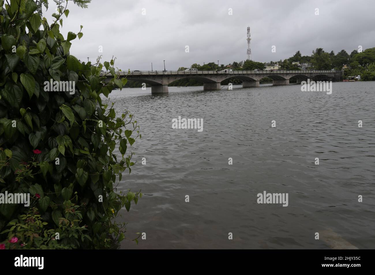 The Mahebourg Cavendish Bridge began construction in 1908 to be ...