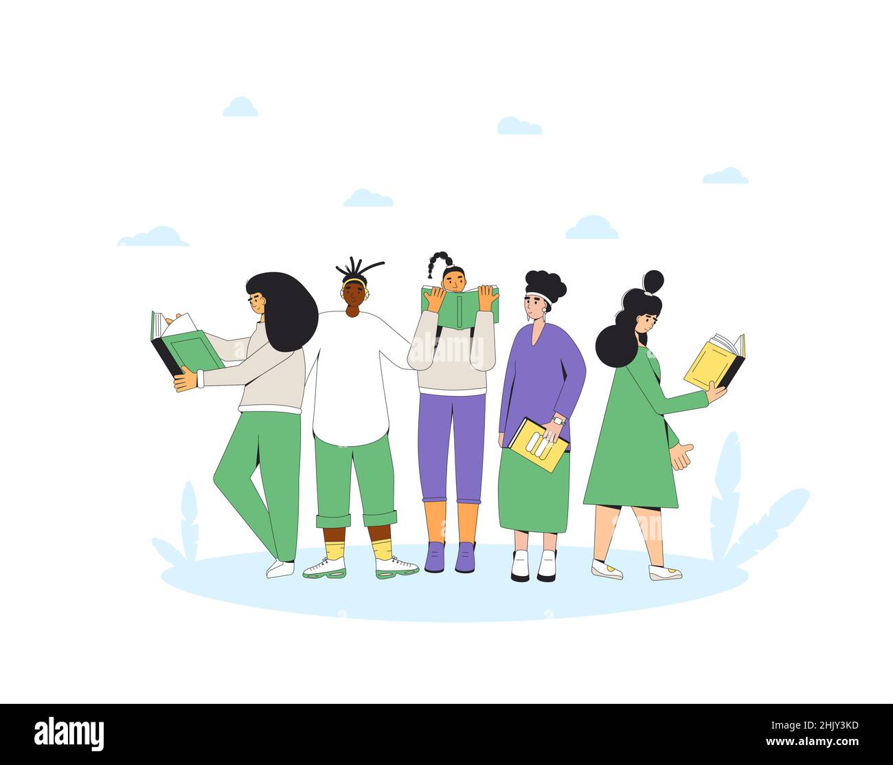 Reading genre Stock Vector Images - Alamy