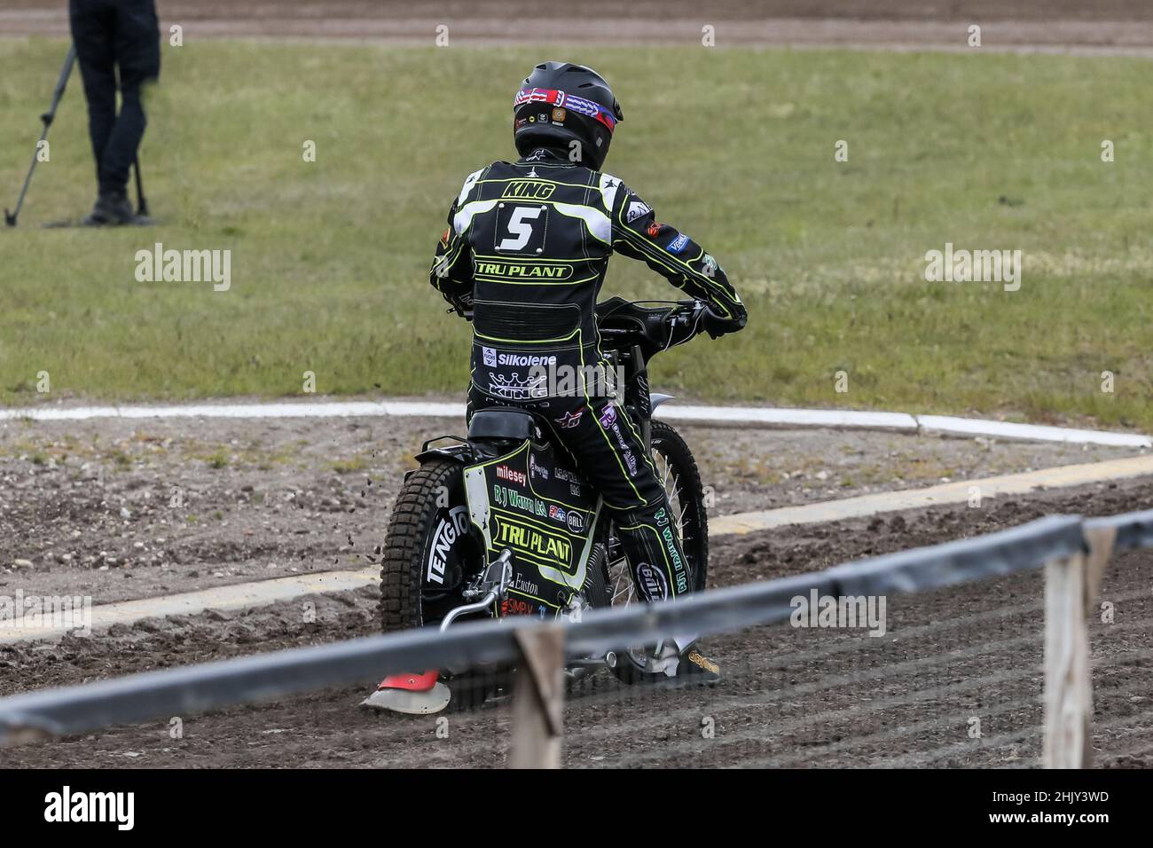 Daniel (Danny) King. Ipswich Witches Speedway press day. 14 May 2021 ...