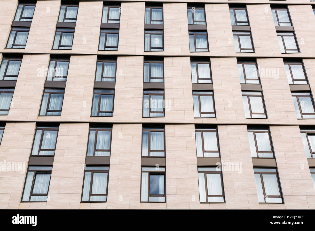 Hotel windows, UK, Europe Stock Photo - Alamy