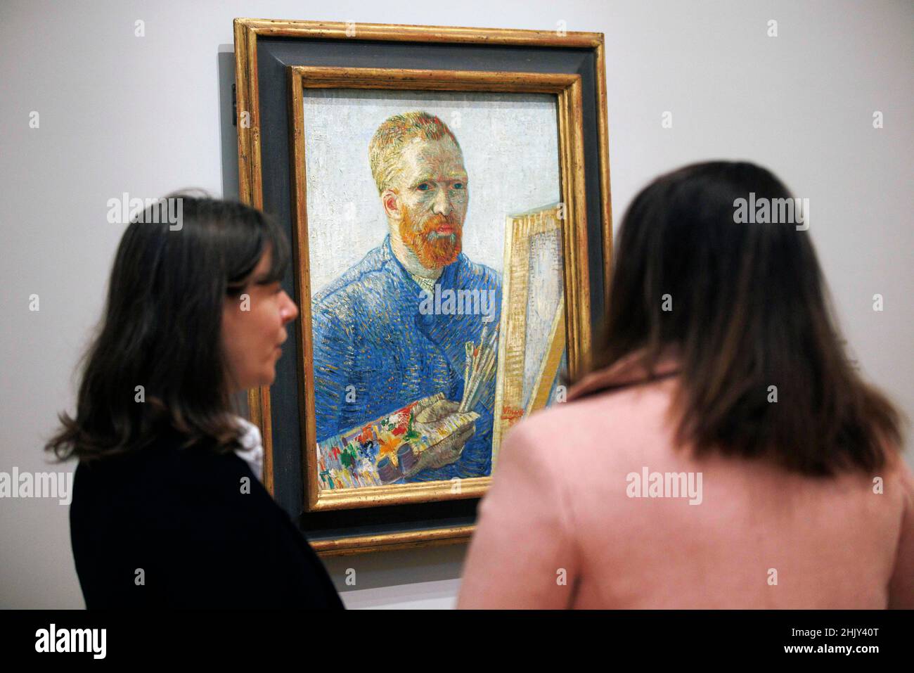 Self portrait as a painter 1888 hi-res stock photography and images - Alamy