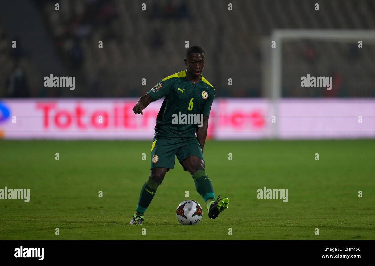 Yaounde, Cameroon, January, 30, 2022: Nampalys Mendy of Senegal during Senegal versus Equatorial ...