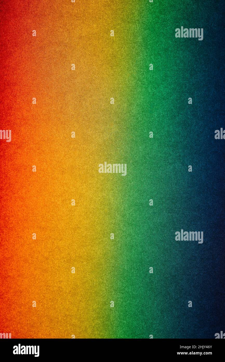 A Prism Full Rainbow Light on paper Background Overlay Stock Photo - Alamy