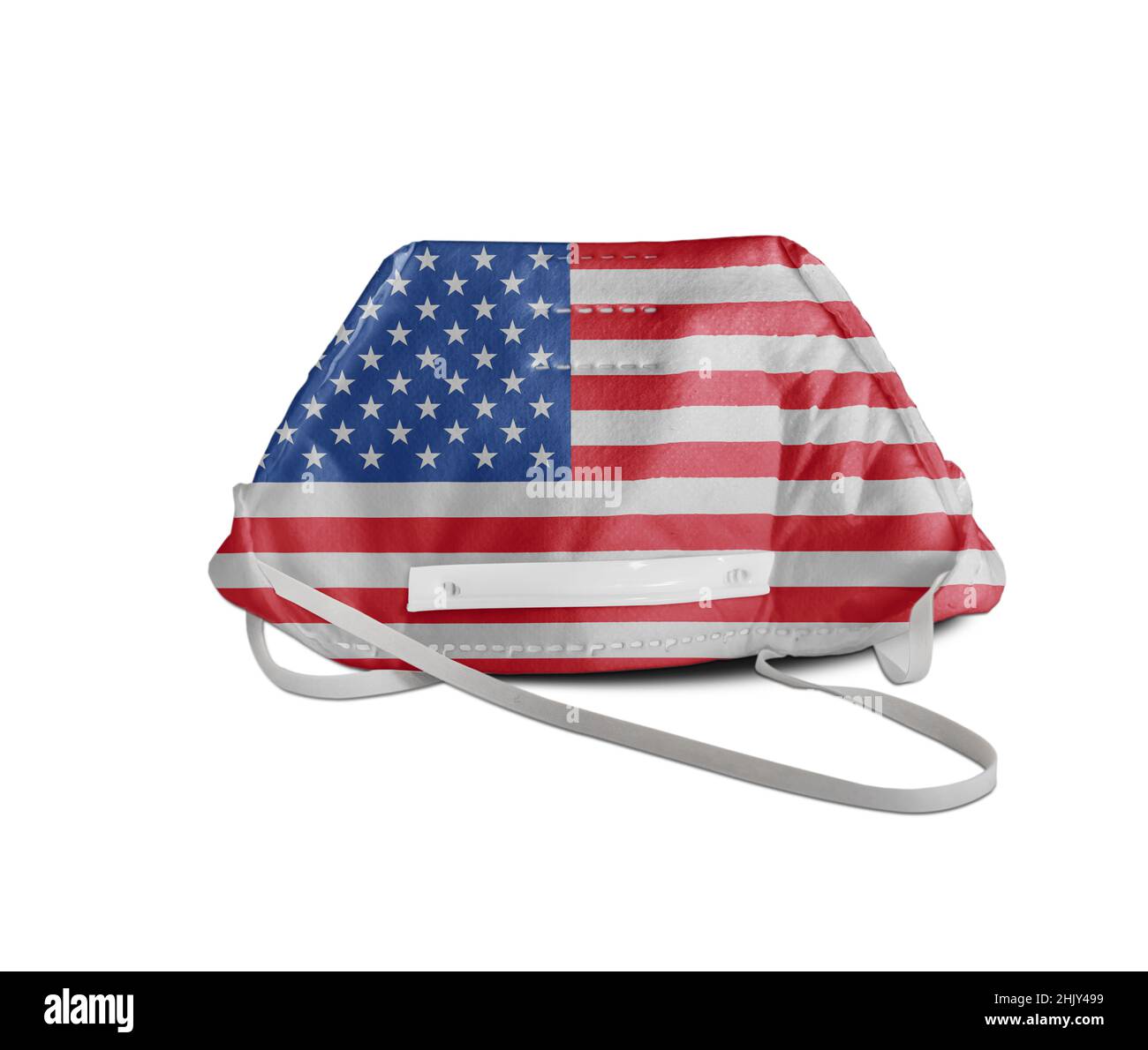 Pollution america flag Cut Out Stock Images & Pictures - Alamy