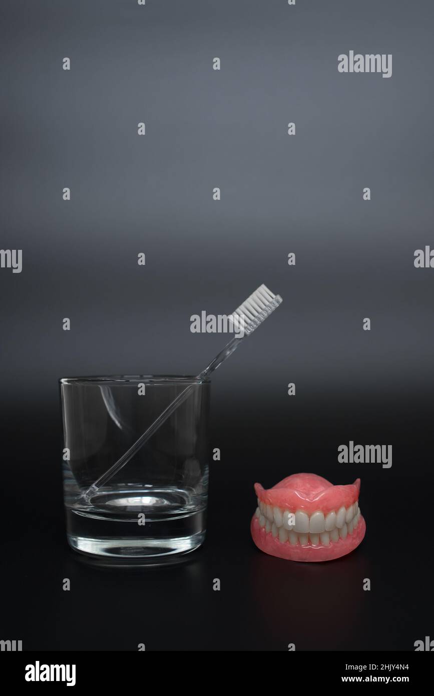 Full dentures hi-res stock photography and images - Alamy