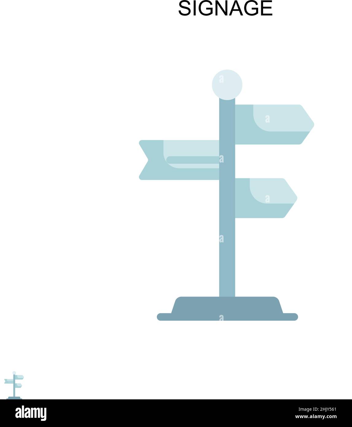 Mockup signage hi-res stock photography and images - Alamy