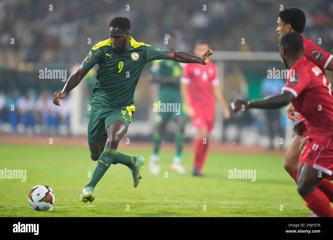Yaounde, Cameroon, January, 30, 2022: Boulaye Dia of Senegal during Senegal versus Equatorial ...