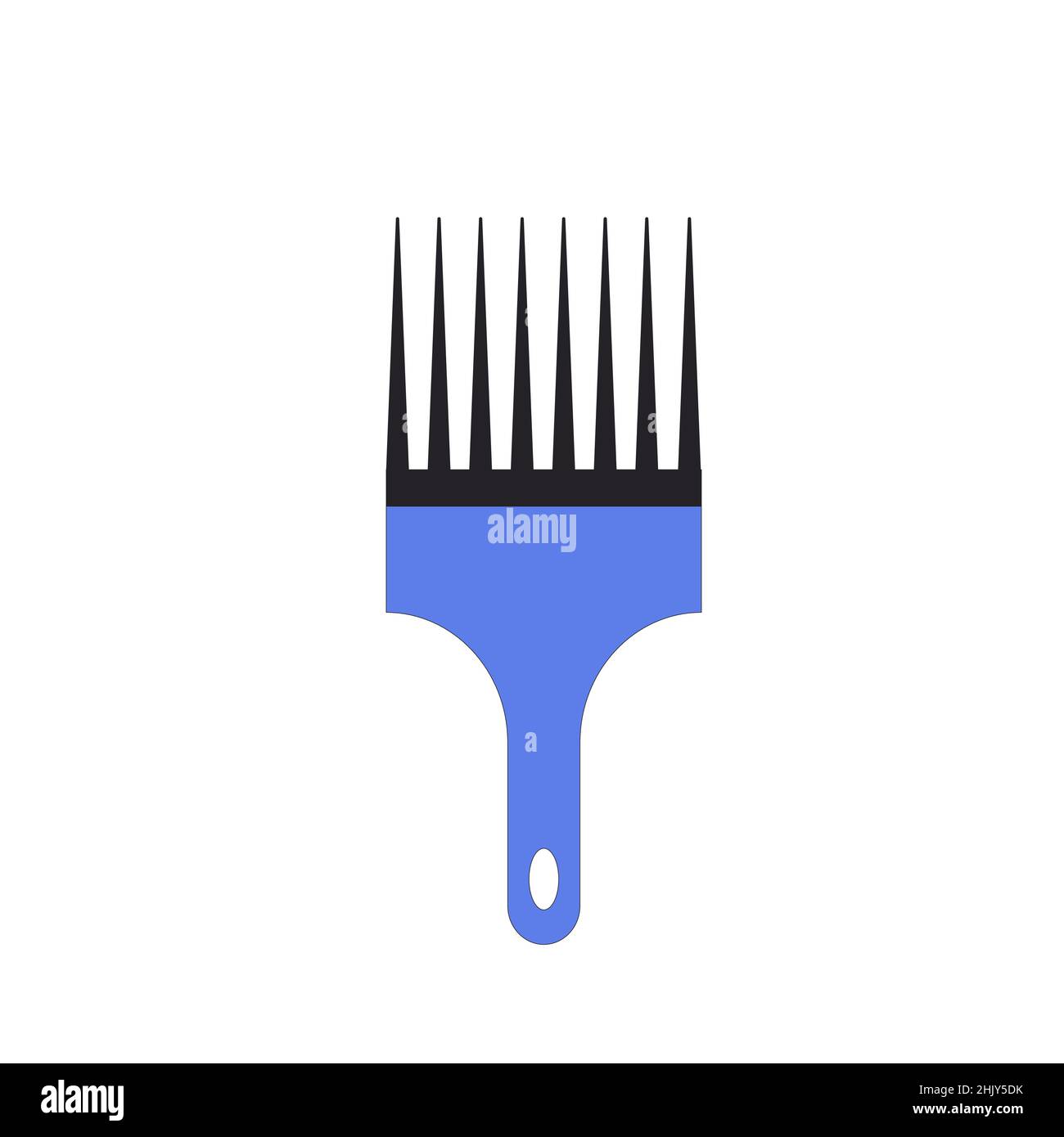 Afro Comb Vector