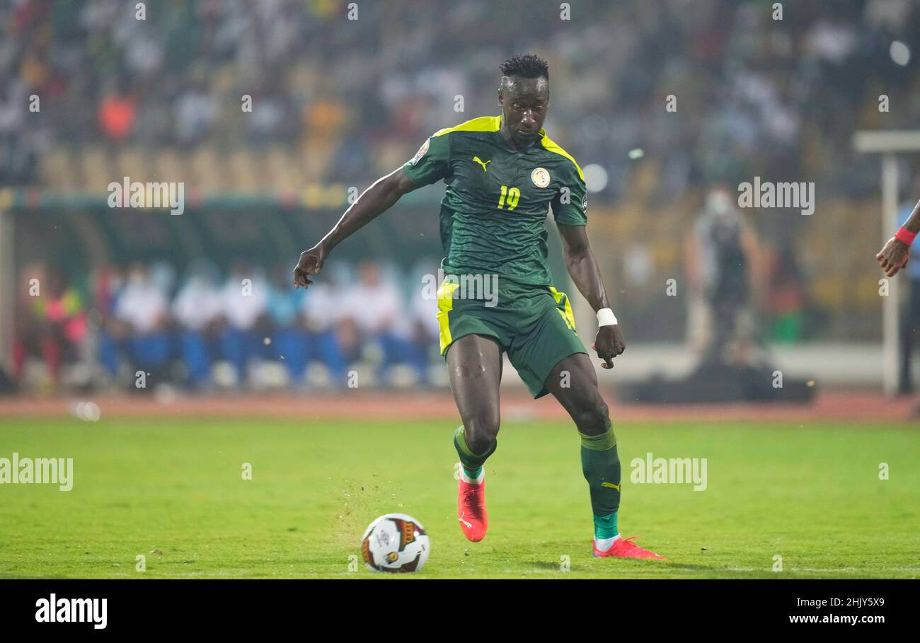 Yaounde, Cameroon, January, 30, 2022: Famara Diédhiou of Senegal during ...