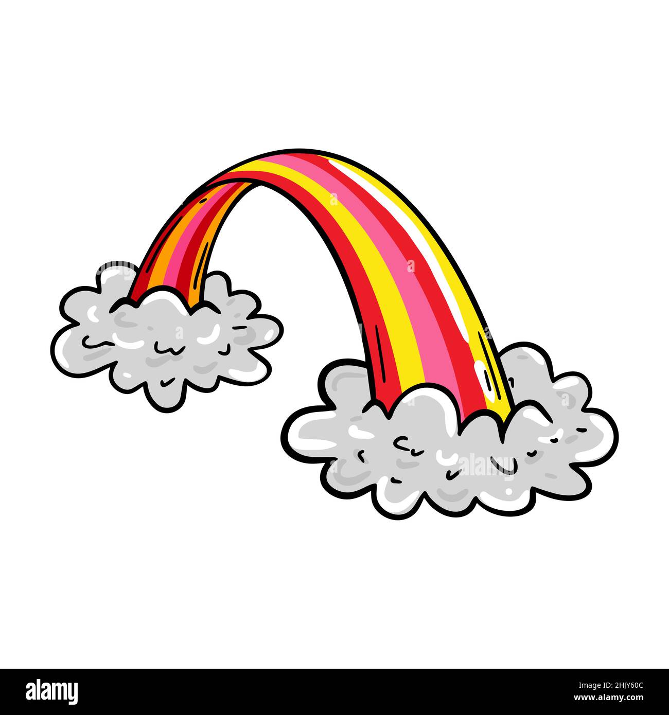 Colorful cloud in sky Cut Out Stock Images & Pictures - Alamy