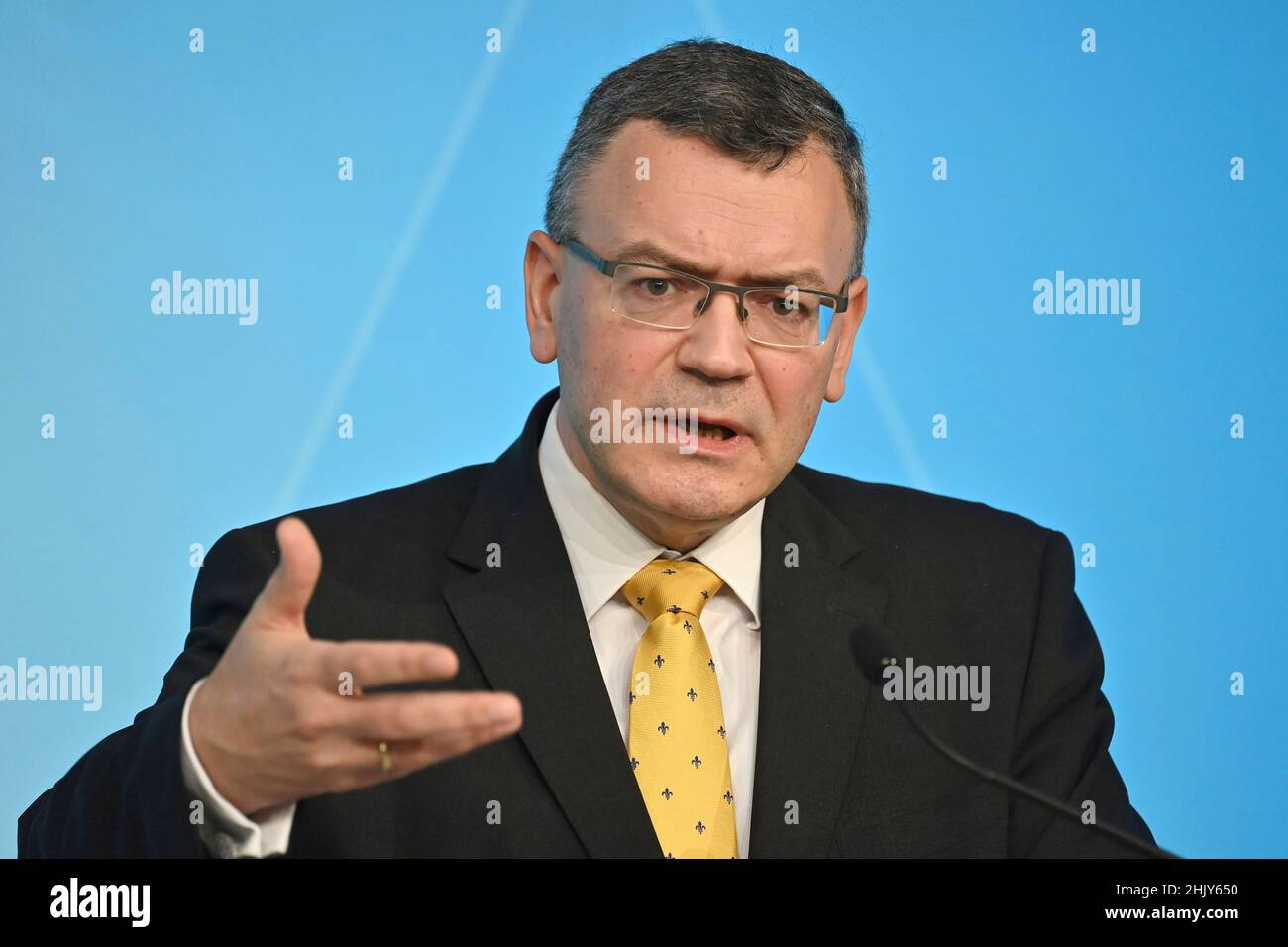 Florian HERRMANN (CSU, Head of the State Chancellery), gesture, single ...