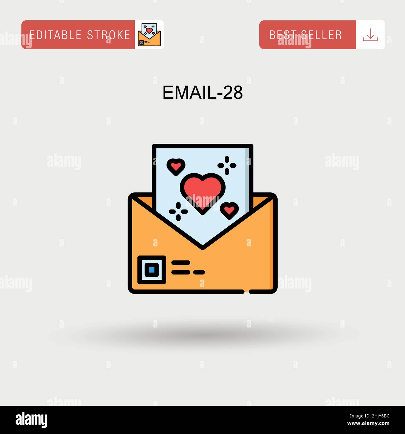 Email icon message reminder hi-res stock photography and images - Alamy