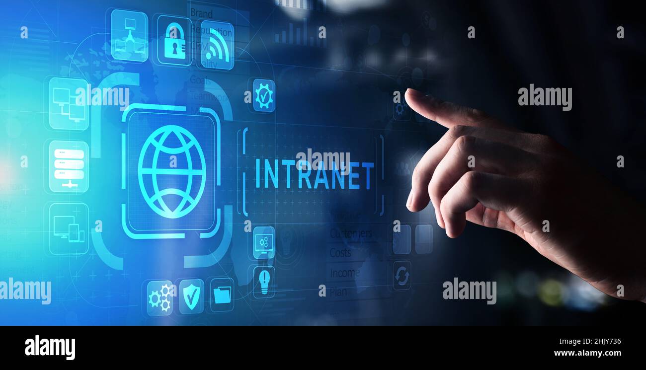 Intranet Business Corporate communication document management system ...