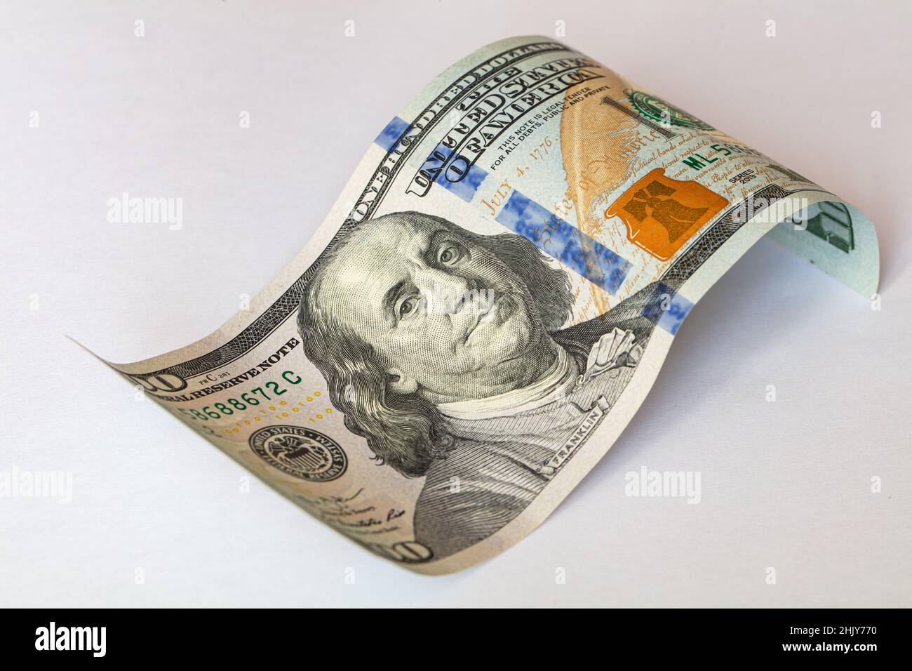 U.S. 100 dollar banknotes background for design purpose Stock Photo - Alamy