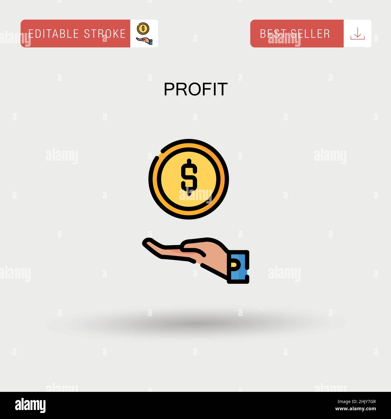 Profit information Stock Vector Images - Alamy