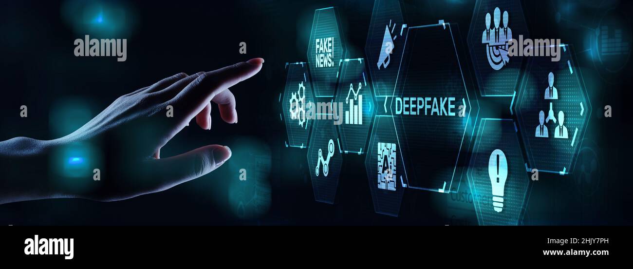 Deepfake deep learning fake news generator modern internet technology ...