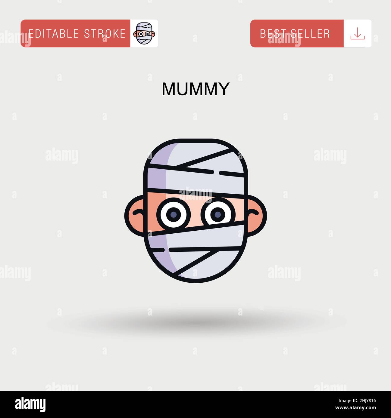 Egypt mummy portrait Stock Vector Images - Alamy