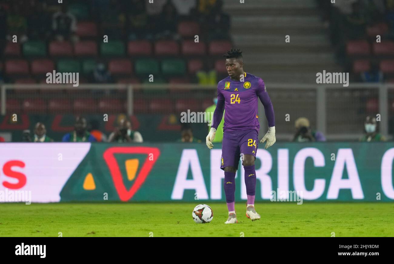Cameroon football onana hi-res stock photography and images - Alamy