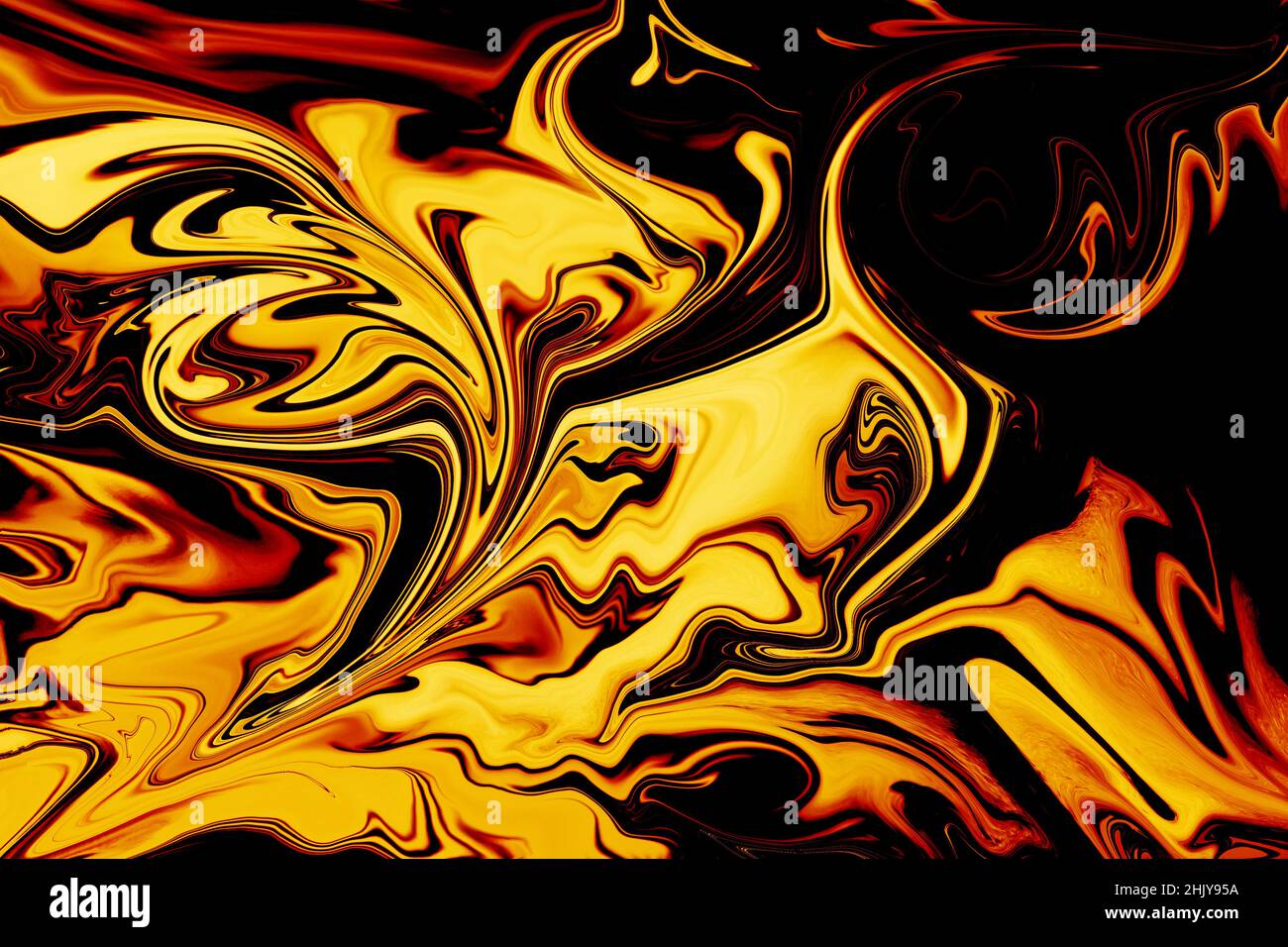 Lost Waves, Abstract Digital Marbling Stock Photo - Alamy