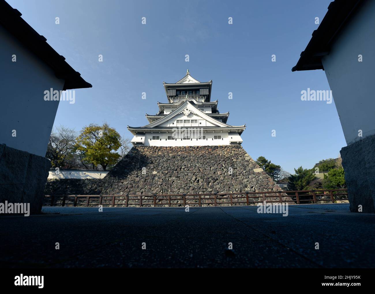Kokura Castle in Kitakyushu City, Fukuoka, Japan Stock Photo - Alamy