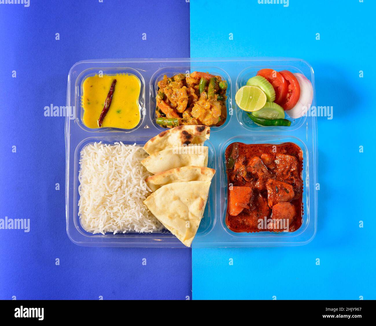 Thali lunch hi-res stock photography and images - Alamy