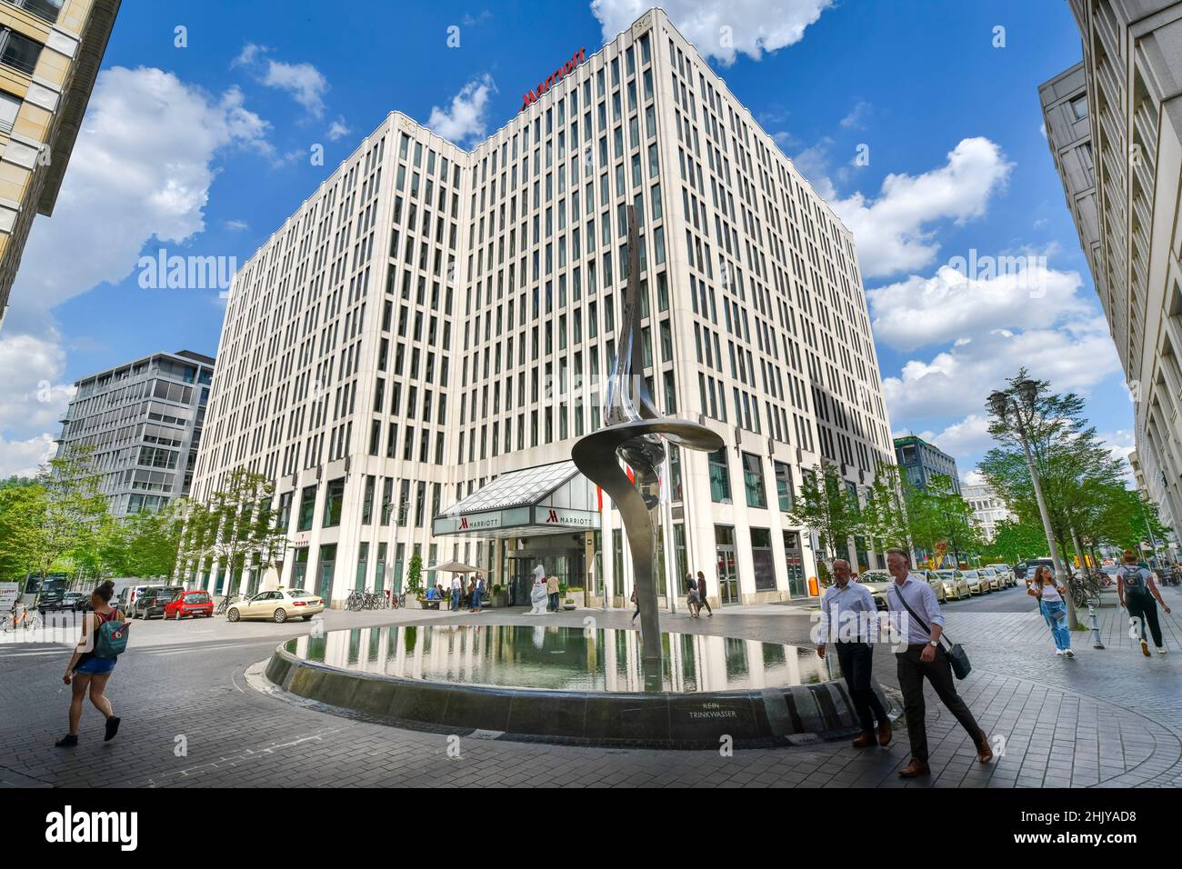 Marriott Hotel, Inge-Beisheim-Platz, Potsdamer Platz, Tiergarten, Mitte ...
