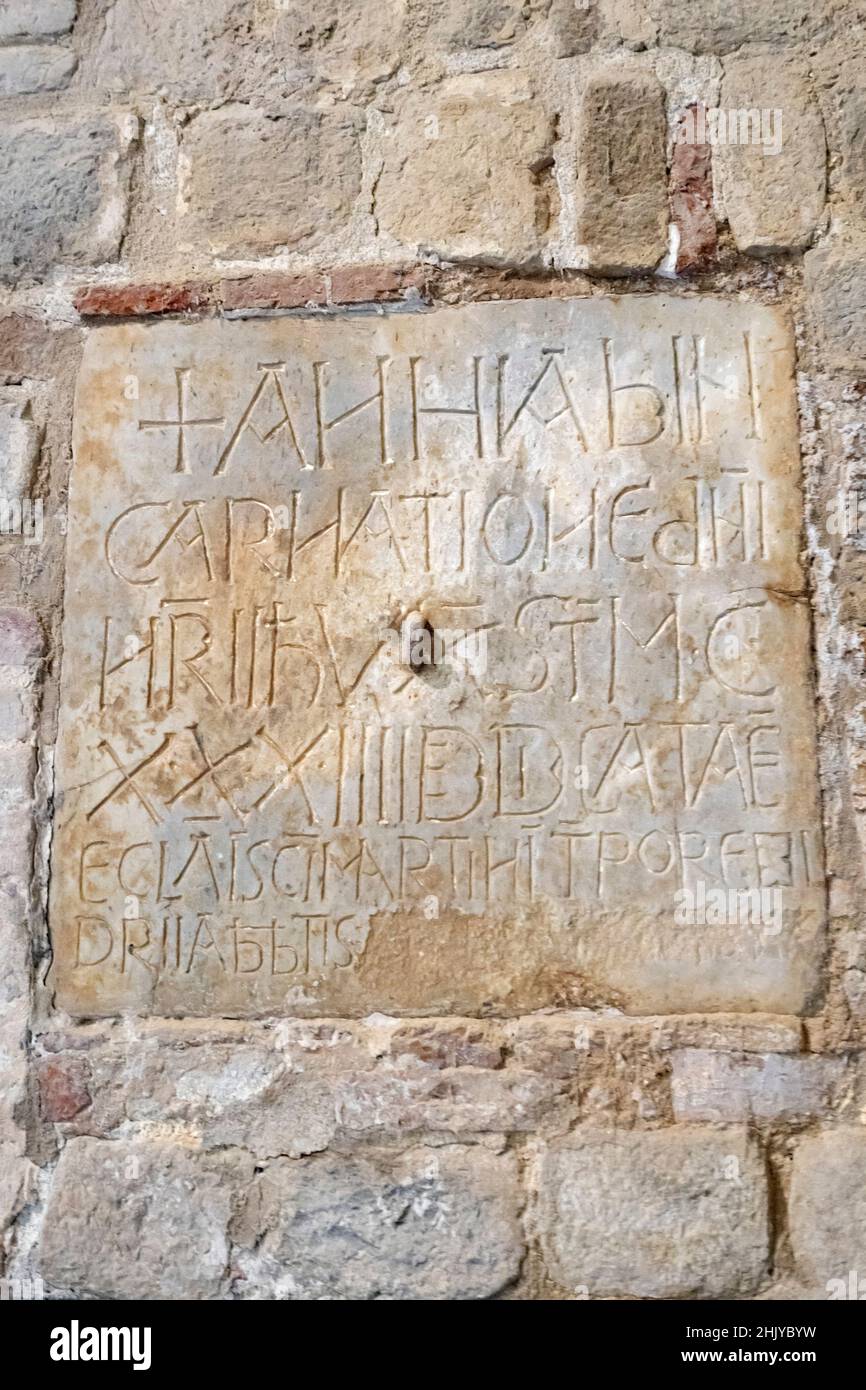 Abbey of San Clemente al Vomano, Interior, Detail, Guardia Vomano ...