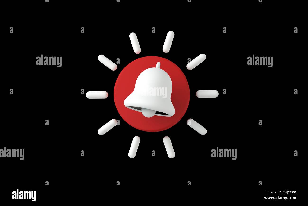 Subscribe bell. Subscribe to a video channel or social media account ...