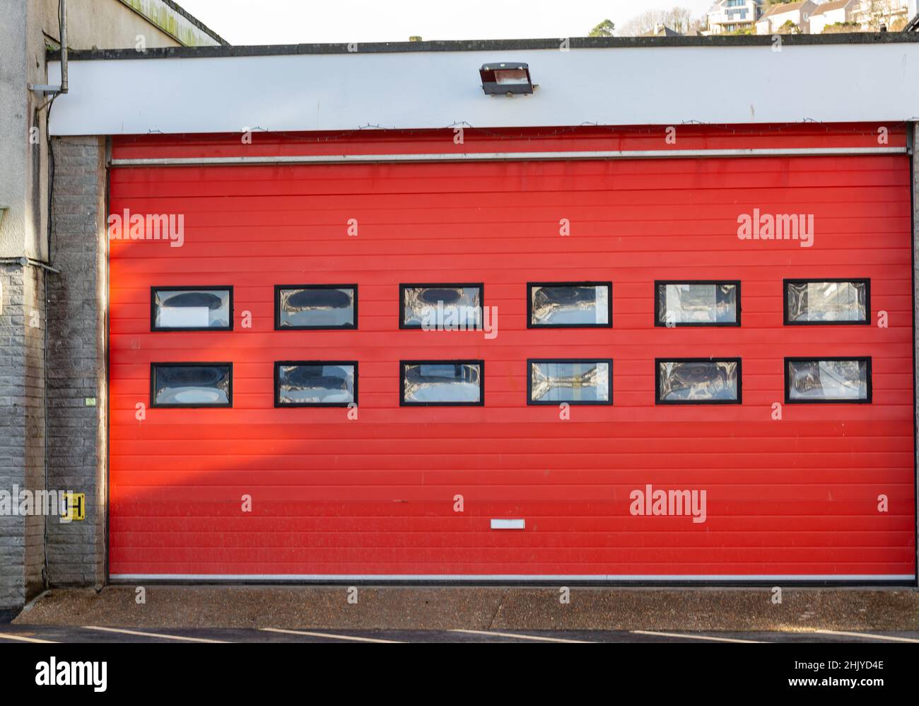 Community Fire Station in Looe, Cornwall, UK Stock Photo - Alamy
