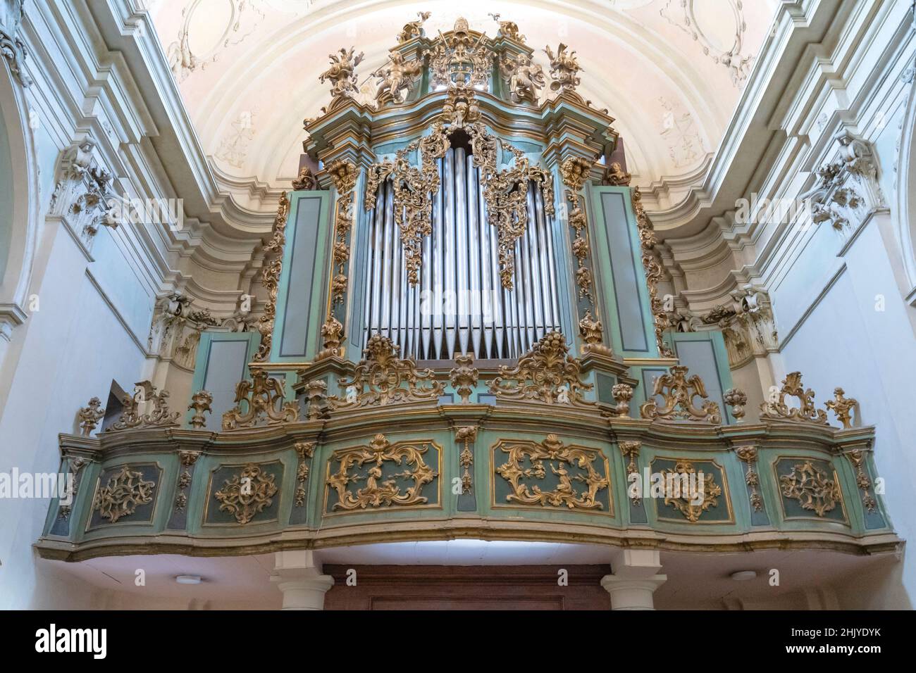 Sanctuary of the Eucharistic Miracle, Interior, Organ, Lanciano ...