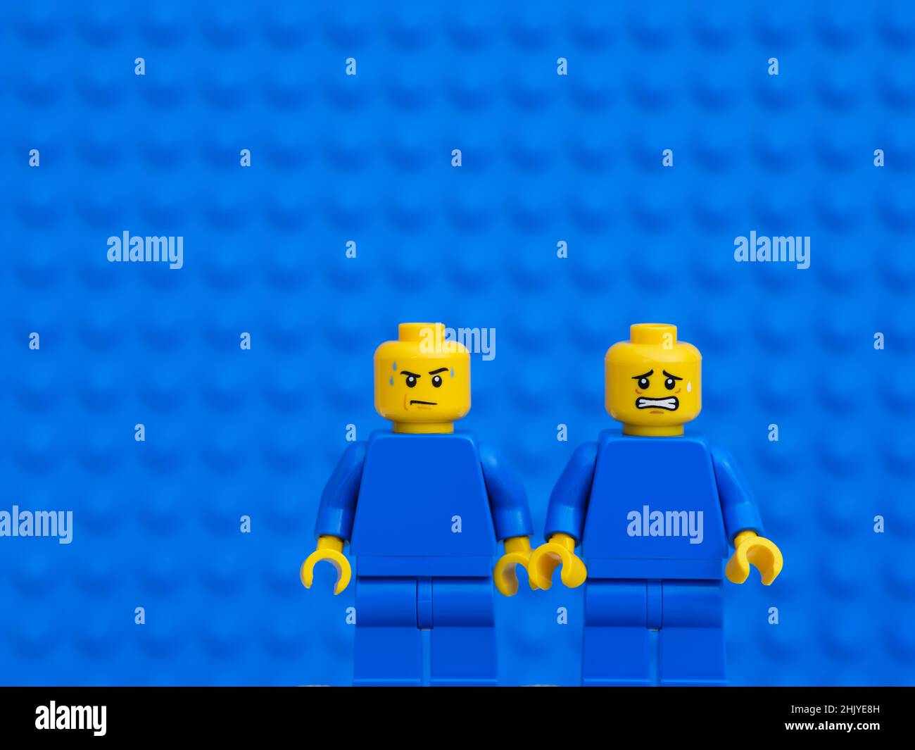 Stern man face hi-res stock photography and images - Alamy