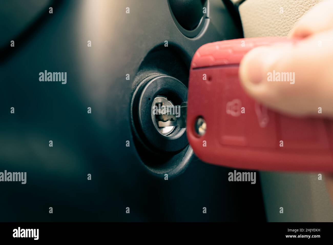 Wheel lock ignition hi-res stock photography and images - Alamy