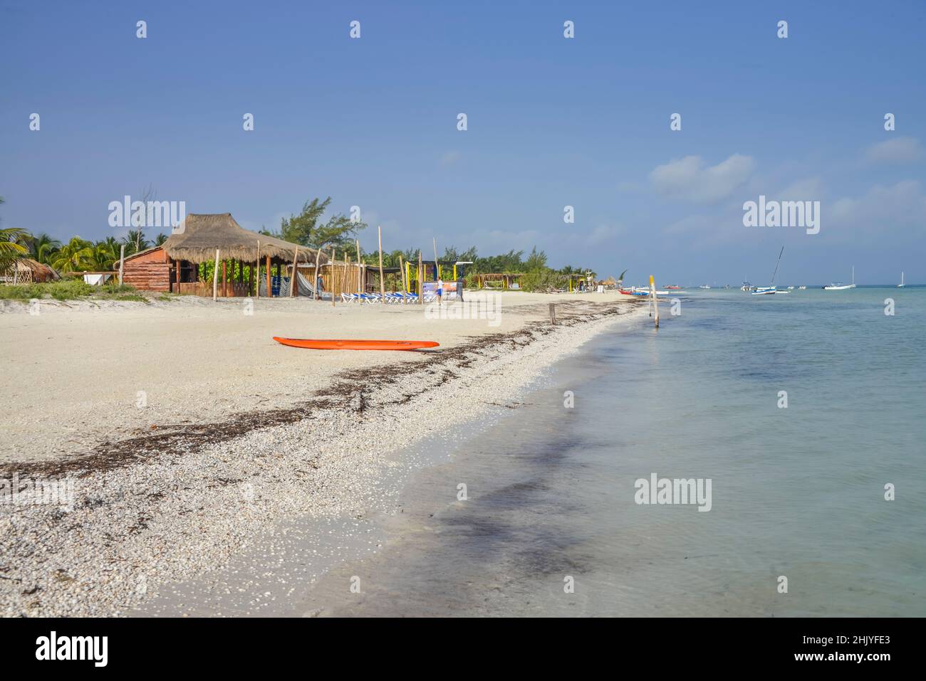 Sandstrand, Isla Holbox, Quintana Roo, Mexiko Stock Photo - Alamy