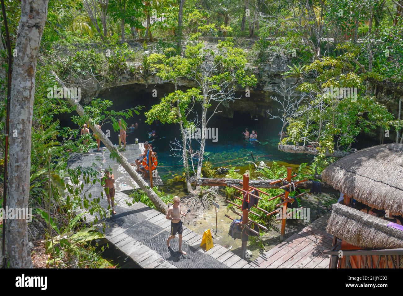 Grand Cenote, Tulum, Quintana Roo, Mexiko Stock Photo - Alamy