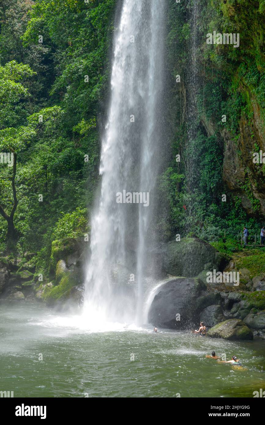 Wasserfall Misol-Ha, Chiapas, Mexiko Stock Photo - Alamy