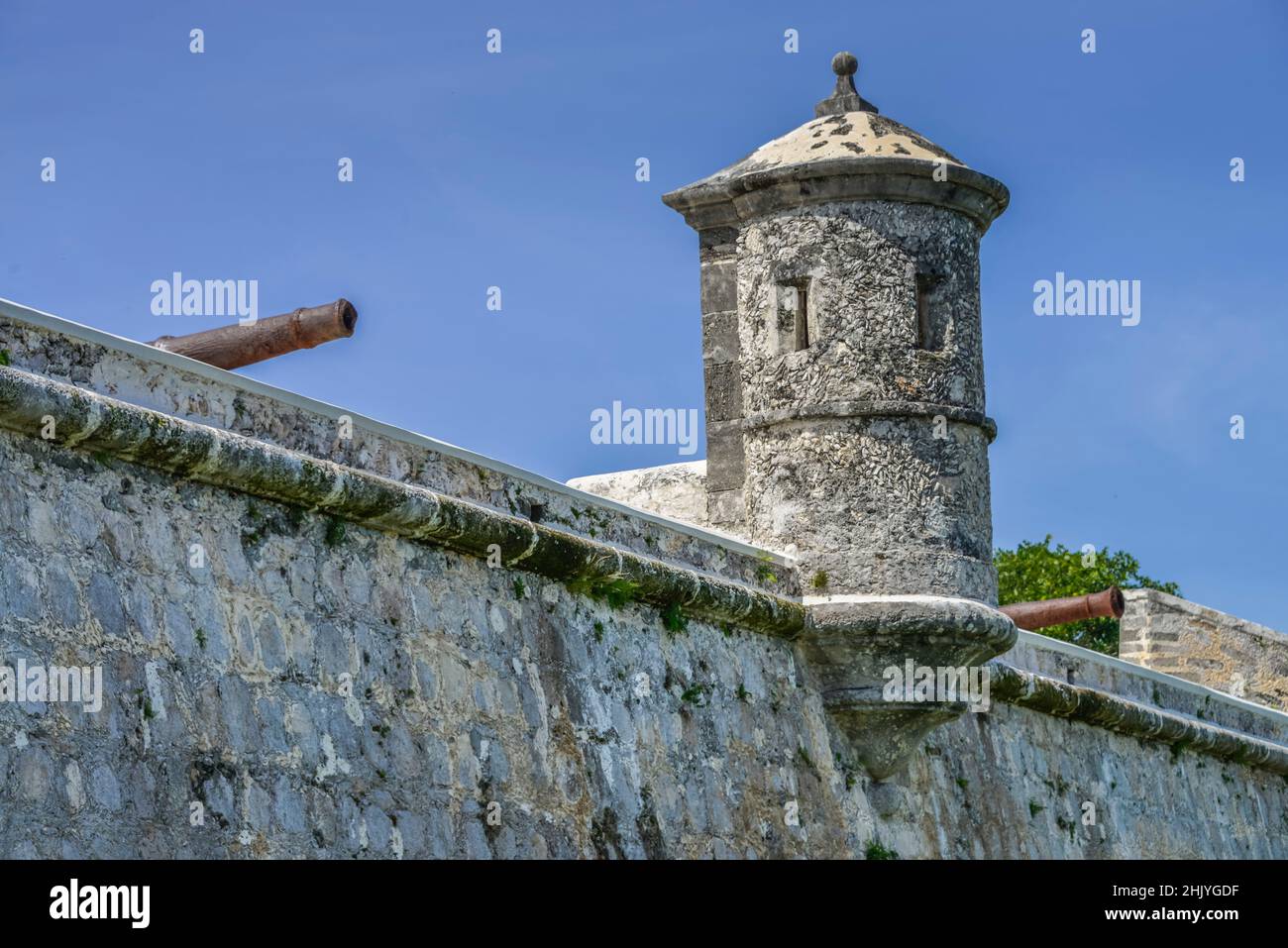 Fuerte de San Miguel, Campeche, Mexiko Stock Photo - Alamy