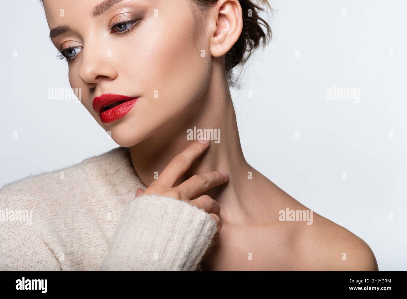 Neck model hi-res stock photography and images - Alamy