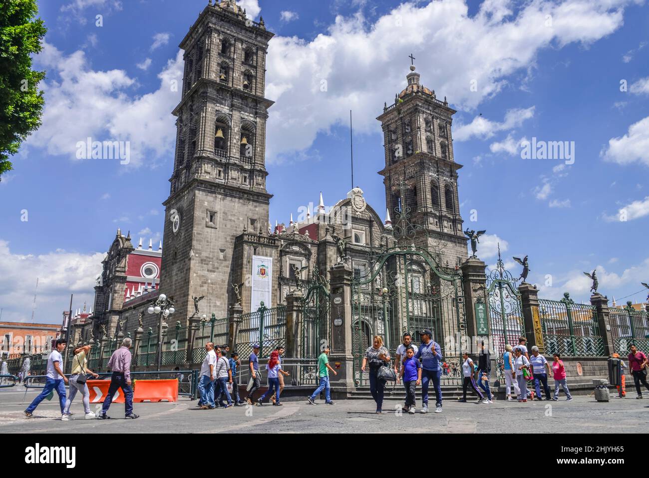 Catedral de puebla mexico hi-res stock photography and images - Alamy