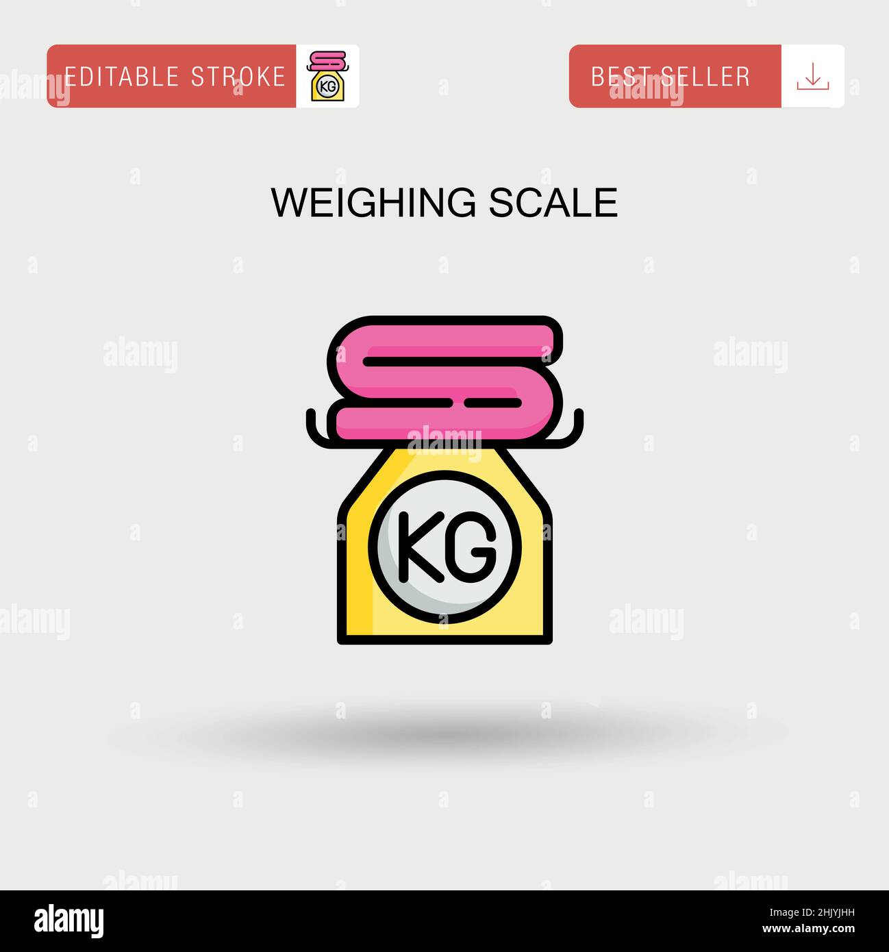 Weighing scale Stock Vector Images - Alamy