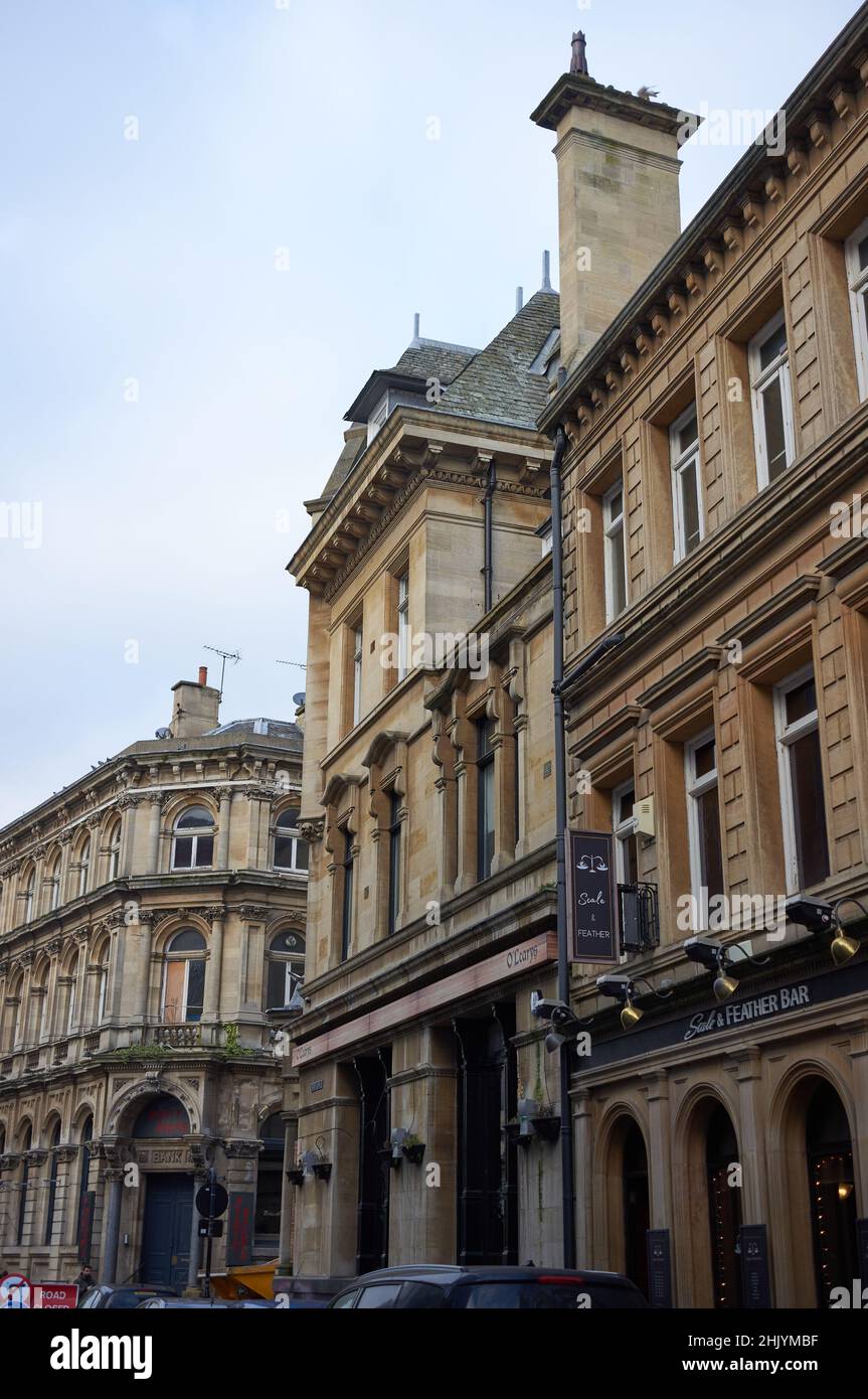 Large Victorian buildings in Hull, Yorkshire, UK Stock Photo - Alamy