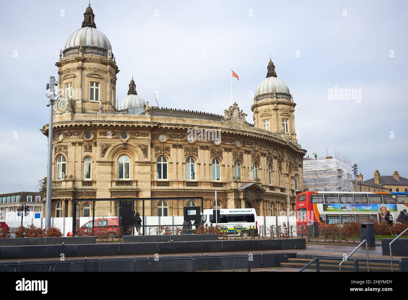 Large Victorian buildings in Hull, Yorkshire, UK Stock Photo - Alamy