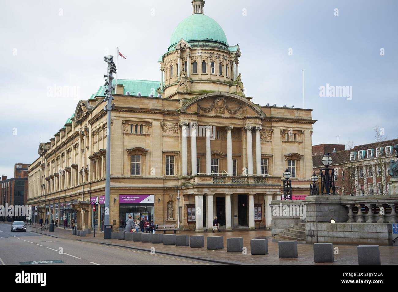 Large Victorian buildings in Hull, Yorkshire, UK Stock Photo - Alamy