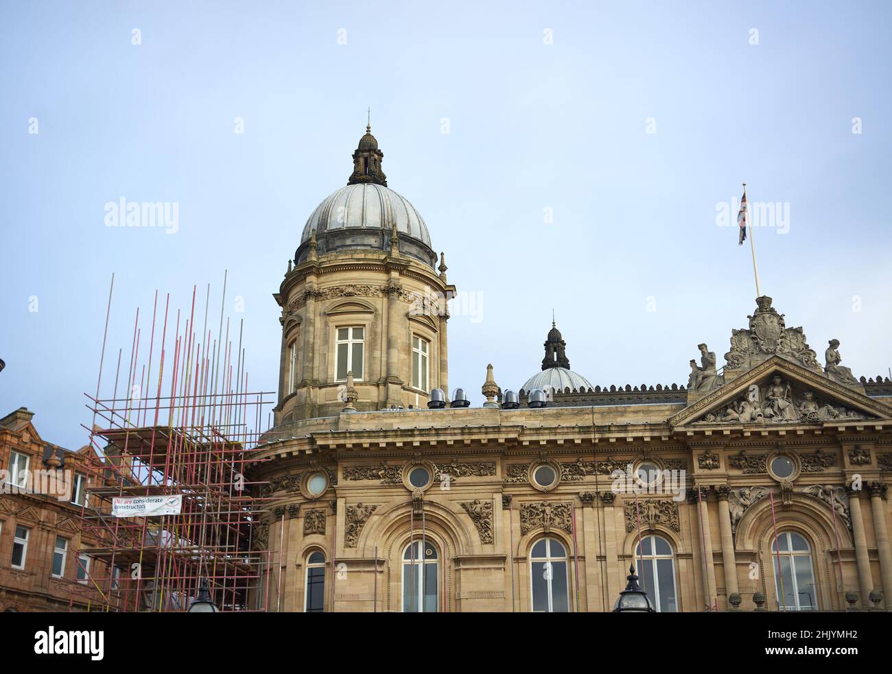 Large Victorian buildings in Hull, Yorkshire, UK Stock Photo - Alamy
