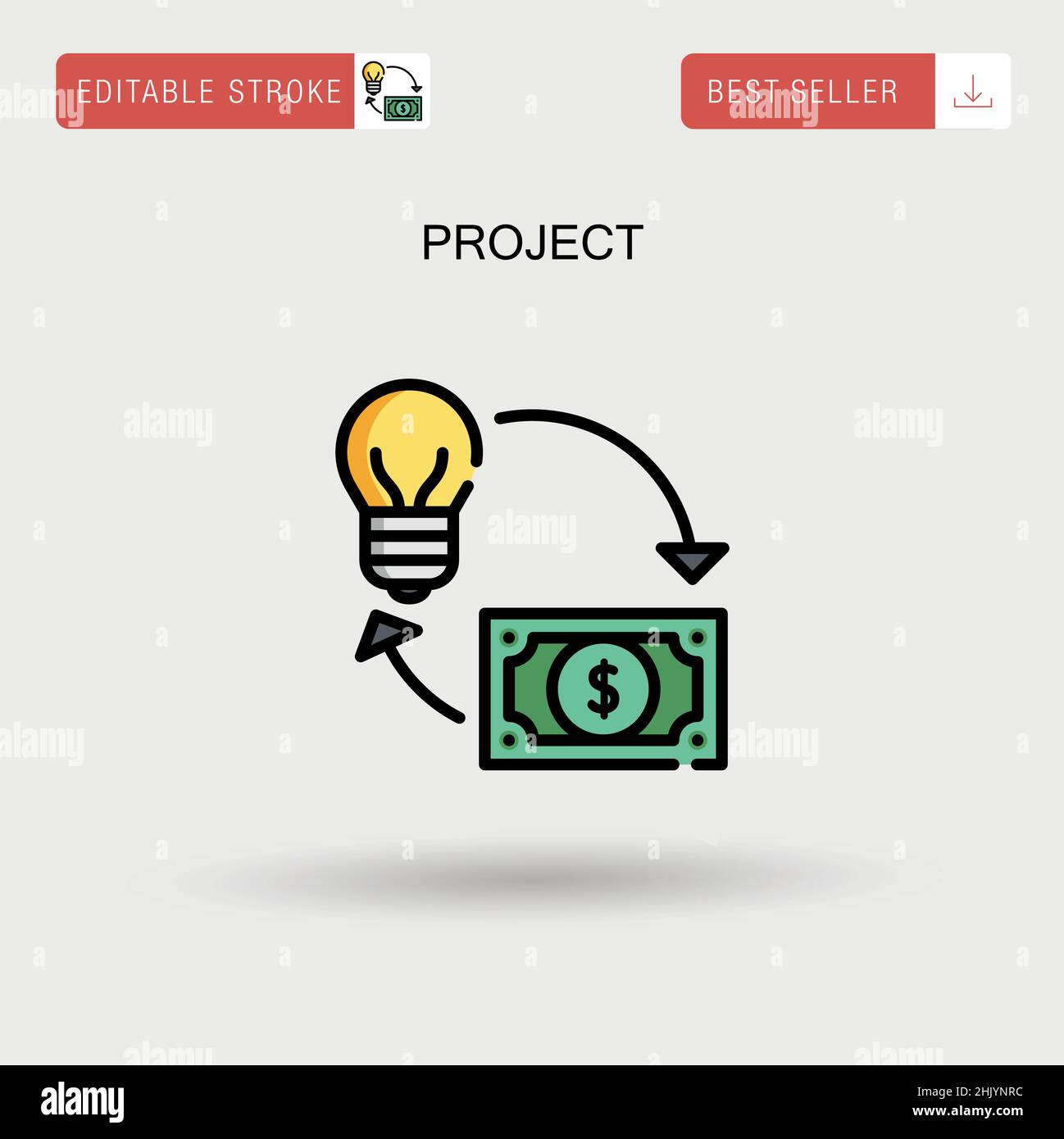 Cooperation project Stock Vector Images - Alamy