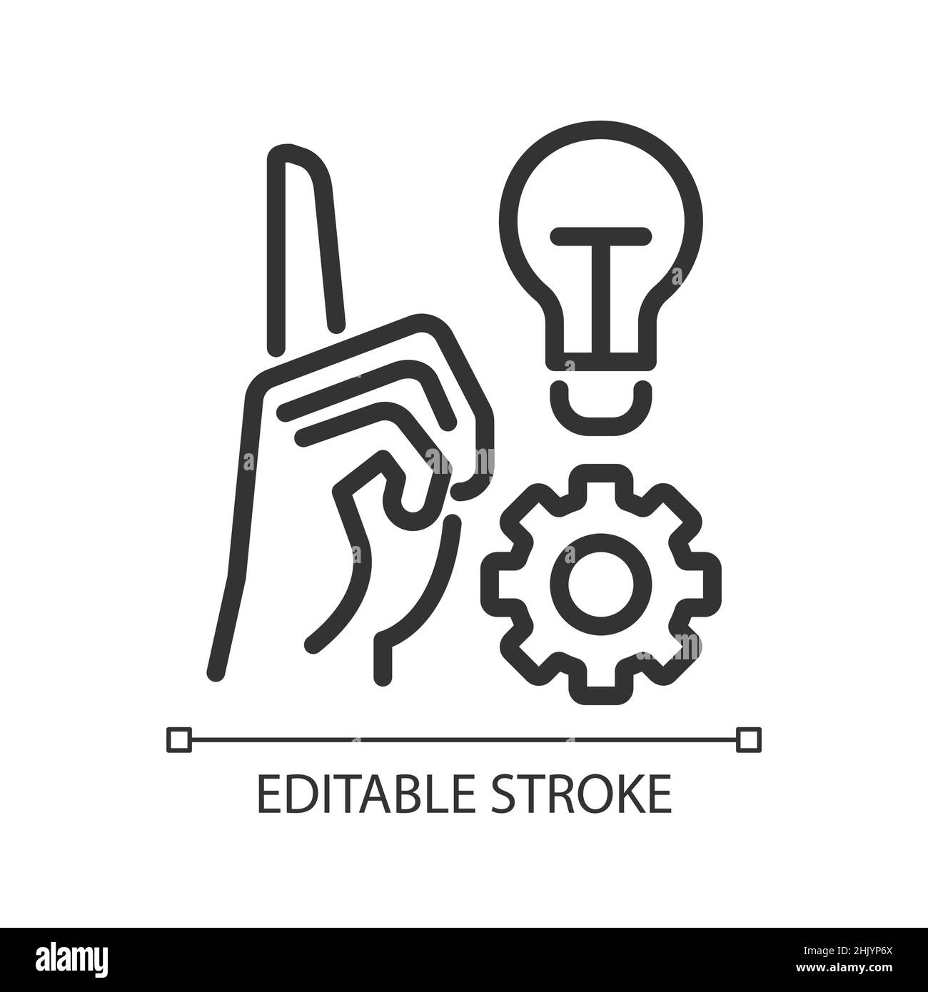 New logo idea Black and White Stock Photos & Images - Alamy