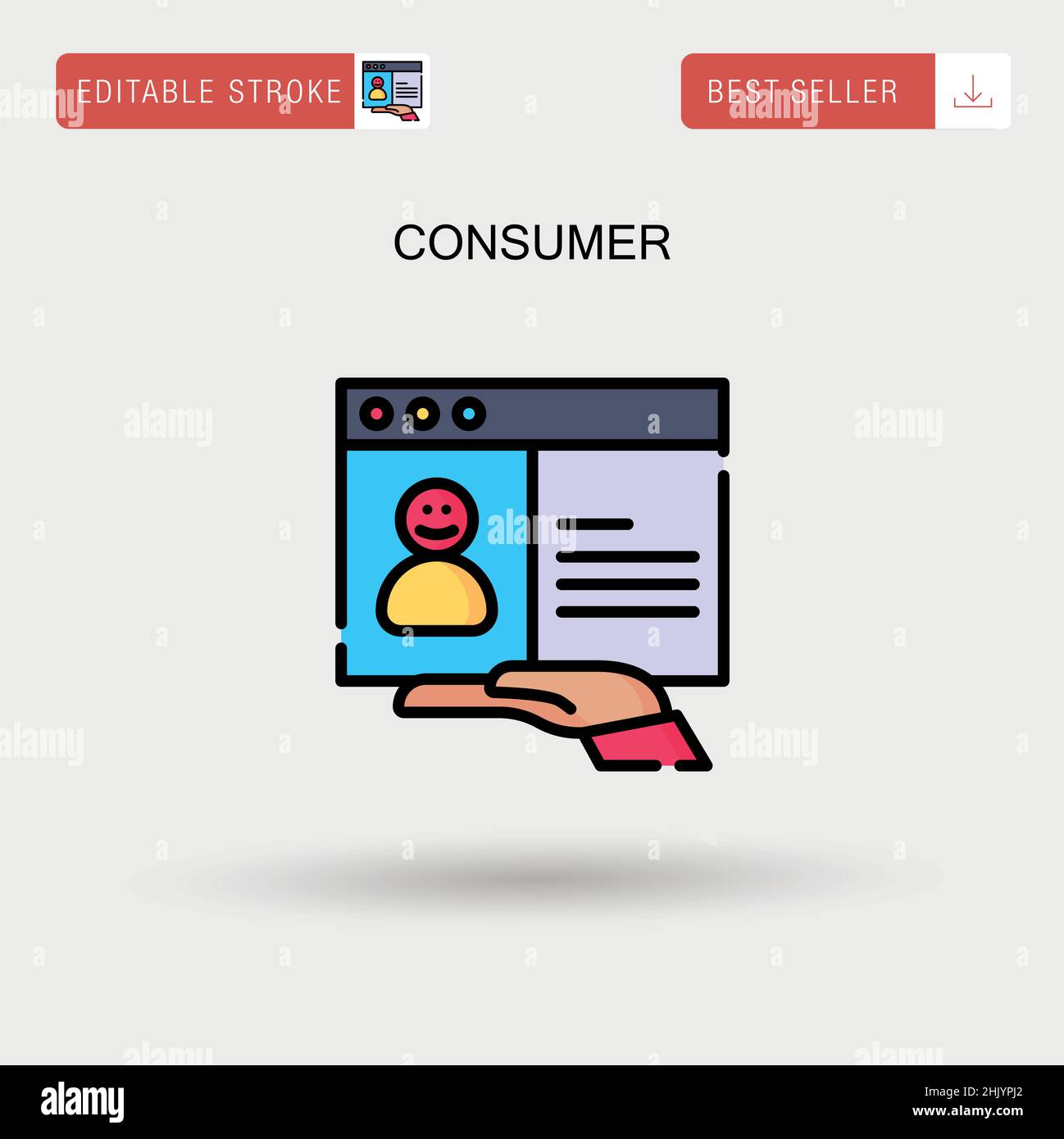 Consumer Stock Vector Images - Alamy