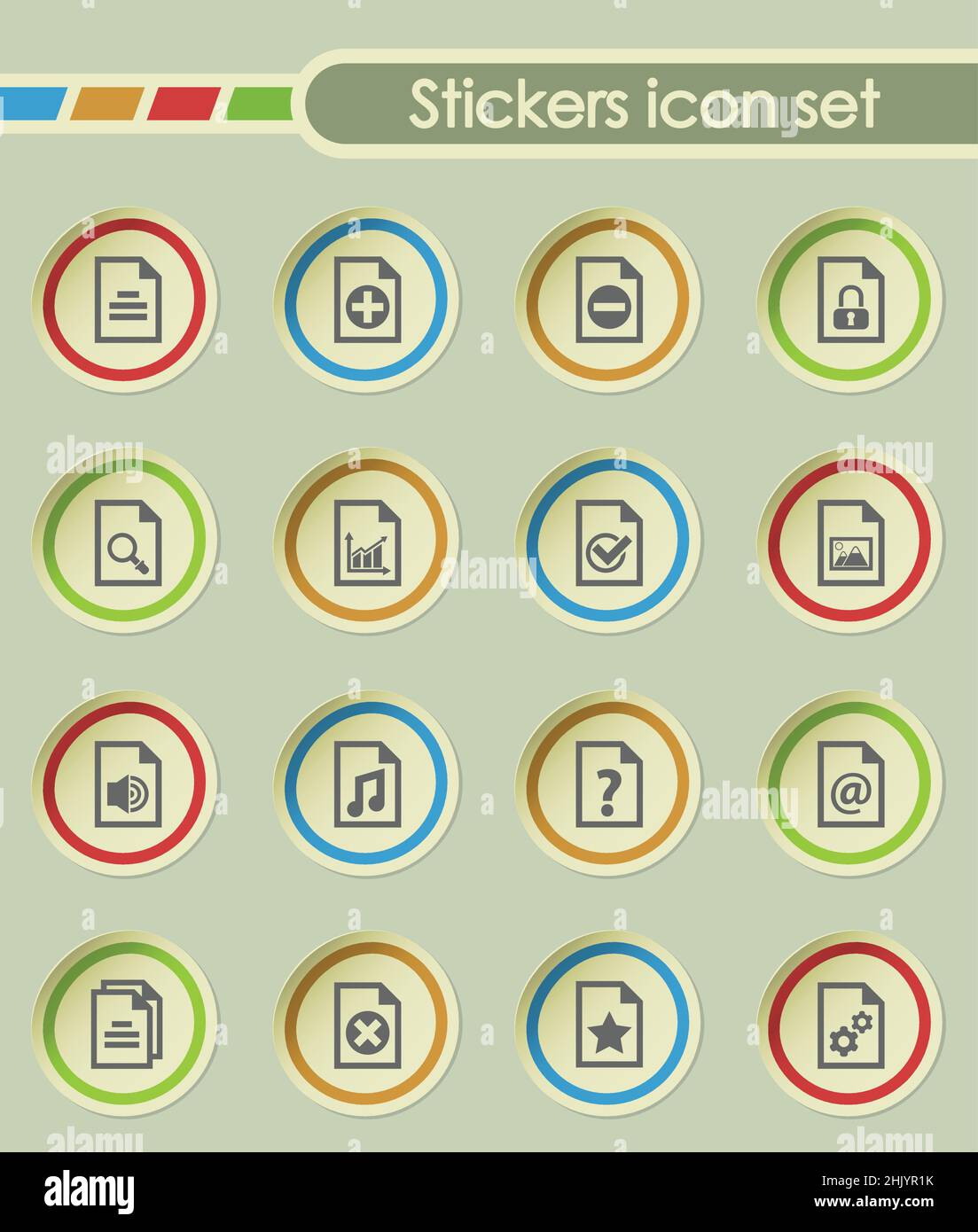 Sound files Stock Vector Images - Alamy