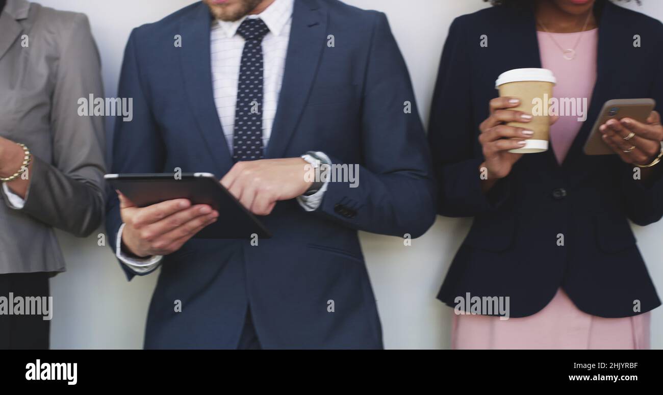 Business can't operate without the right connections Stock Photo - Alamy